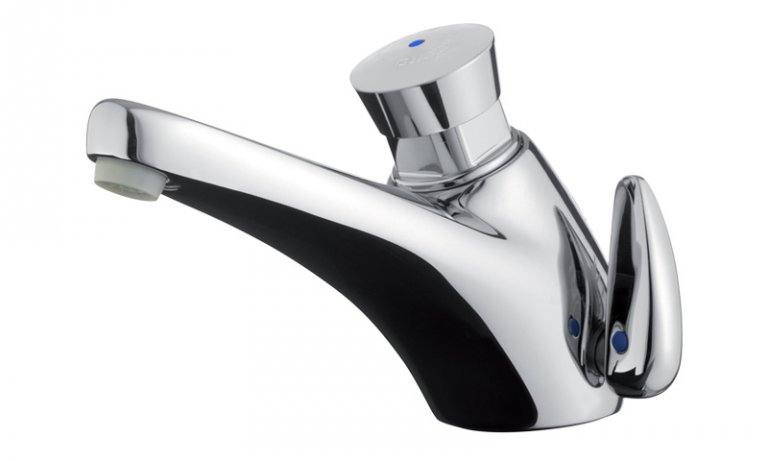 Presto 2020 Timed Flow Mixer Tap - Thornthwaite