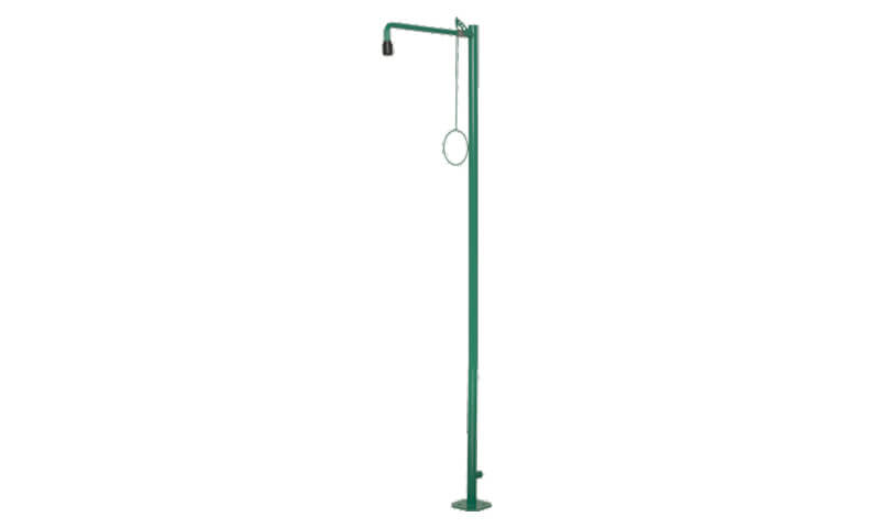 B-Safety Emergency Shower with Pull Actuation, Freestanding, Floor ...